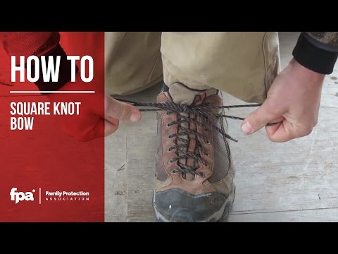 How to Square Knot Bow | Tutorial