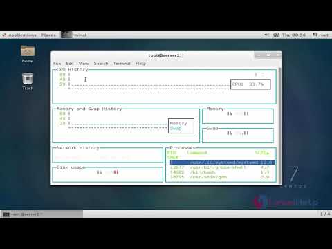 How to install Gtop system monitoring tool on CentOS 7 | LinuxHelp ...