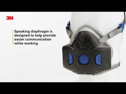 3M HF-802SD 防毒面具半面體 通話變膜 雙罐式 農藥 噴漆 濾毒罐 3M HF-802 | Safetylite直營店 | 樂天市場 ...