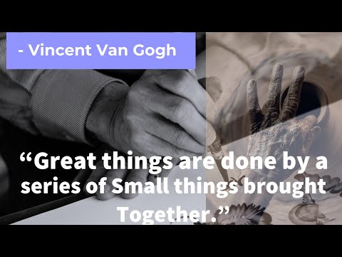 Vincent Van Gogh Quotes on Love, Stars and Life | (Narrated Motivation)