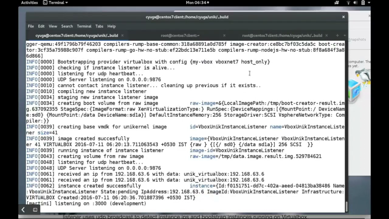 Creating a Unikernel with Unik
