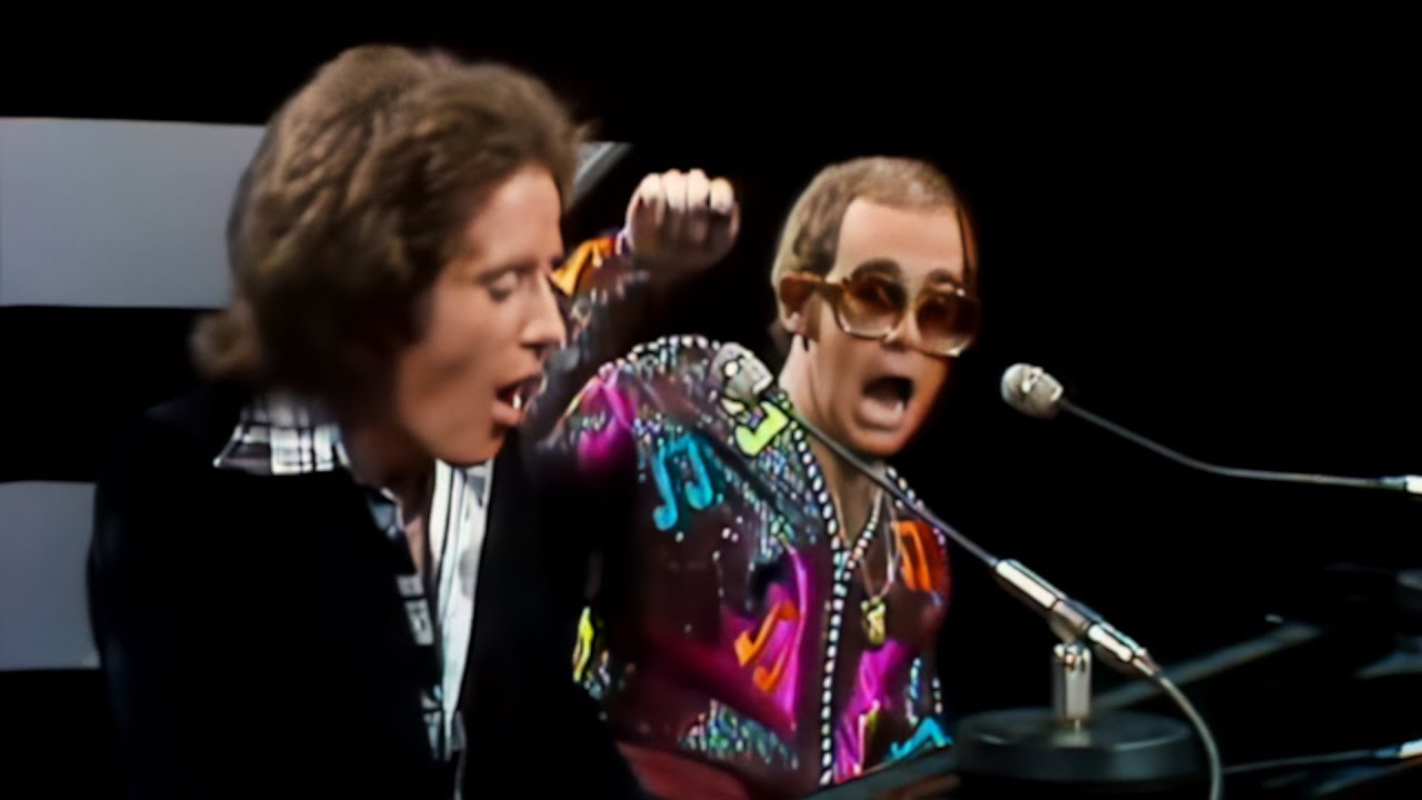 Elton John & Gilbert O'Sullivan - Get Down - Gilbert O'Sullivan Show 1973