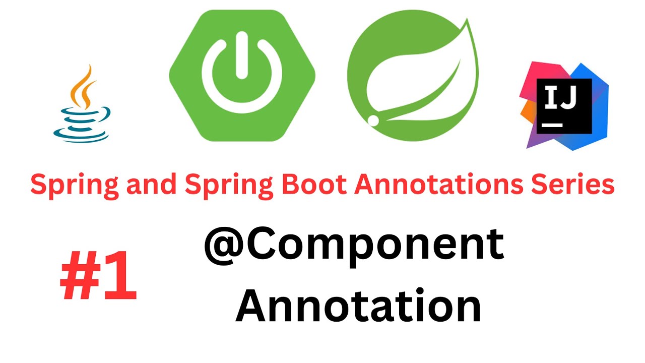 Spring & Spring Boot Annotations Series - #1 - @Component Annotation