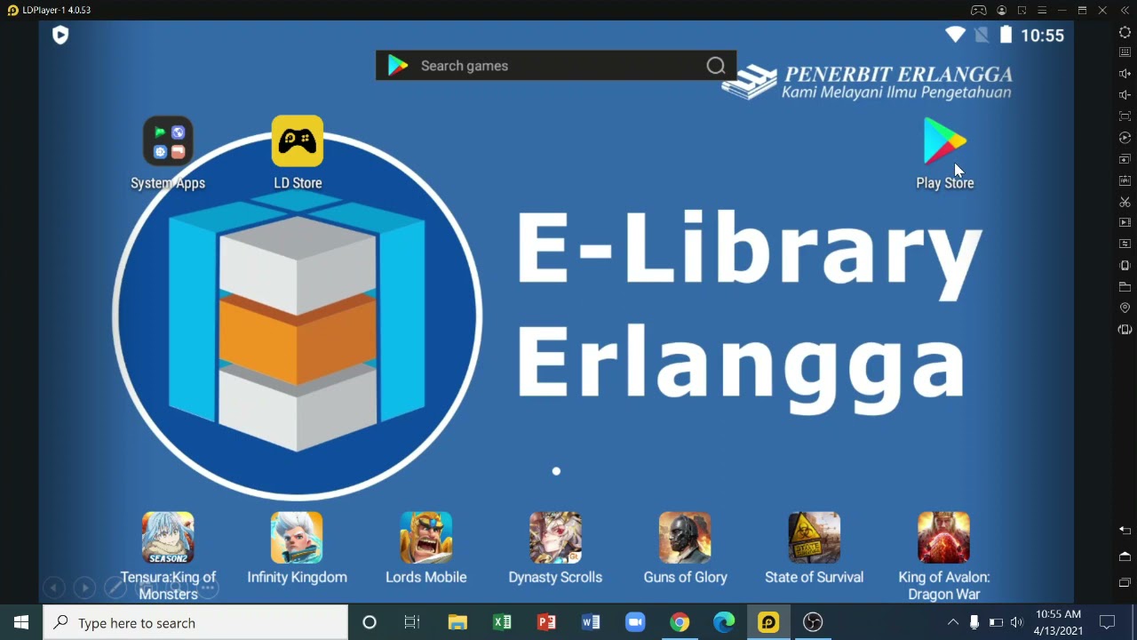 Tutorial  E-library Erlangga | cara log in | cara pinjam buku