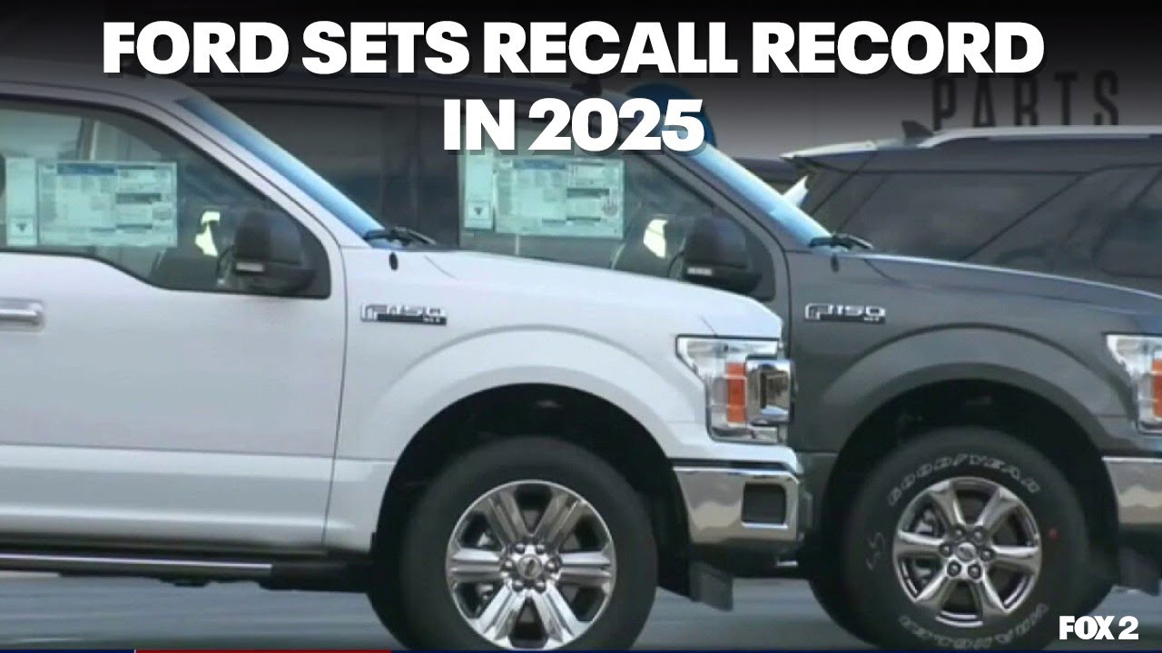 Ford Motor Company breaks recall mark in 2025