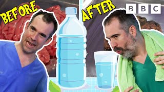 Learn English through Video What Will Happen If You Stop Drinking Water | Operation Ouch! | CBBC.