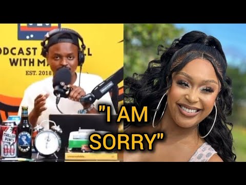 Mac G Finally Issues An Apology To Minnie Dlamini!!