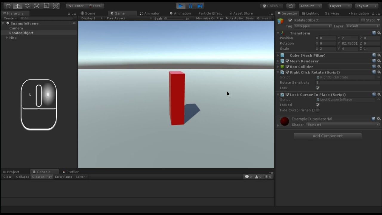 Lock Cursor In-Place | Get/Set Cursor Position | Unity Asset