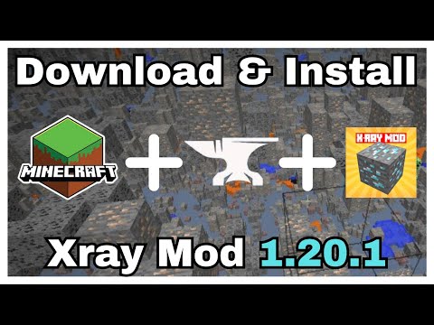 How To Download & Install Xray Mod In Minecraft 1.20.1 With Forge