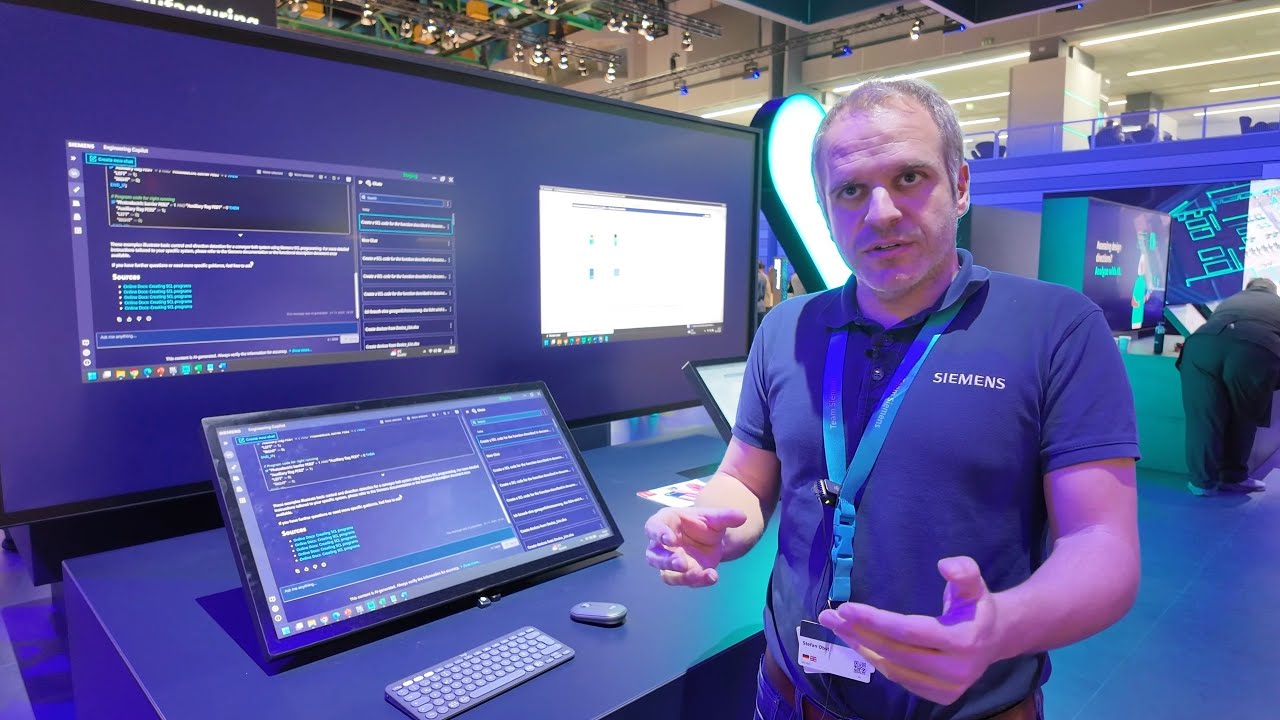 Siemens Engineering Copilot for TIA Portal automates PLC code and HMI setup