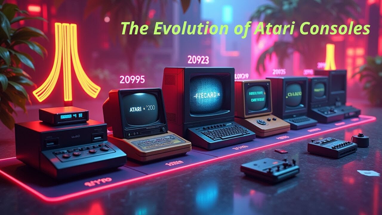The Evolution of Atari Consoles From 1972-2025 🎮🕹