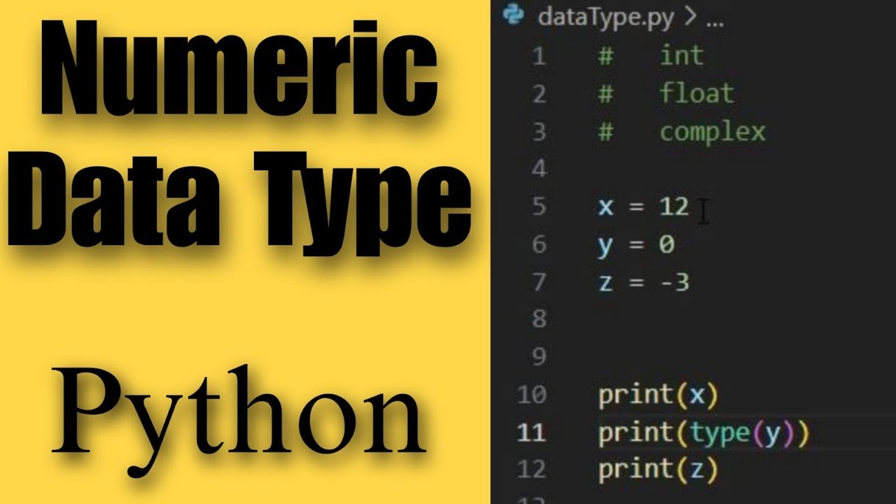 Exploring Numeric Data Type in Python: A Comprehensive Tutorial