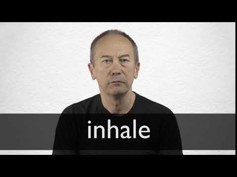 INHALE definition in American English | Collins English Dictionary