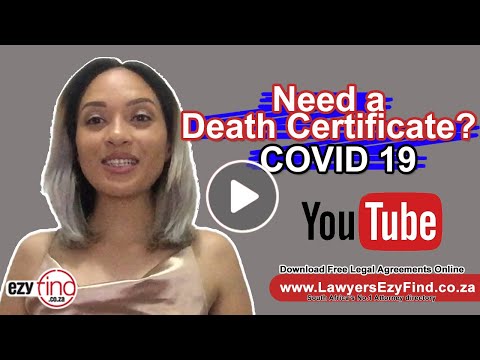 Birth and Death certificate - Free download 2024 | South Africa