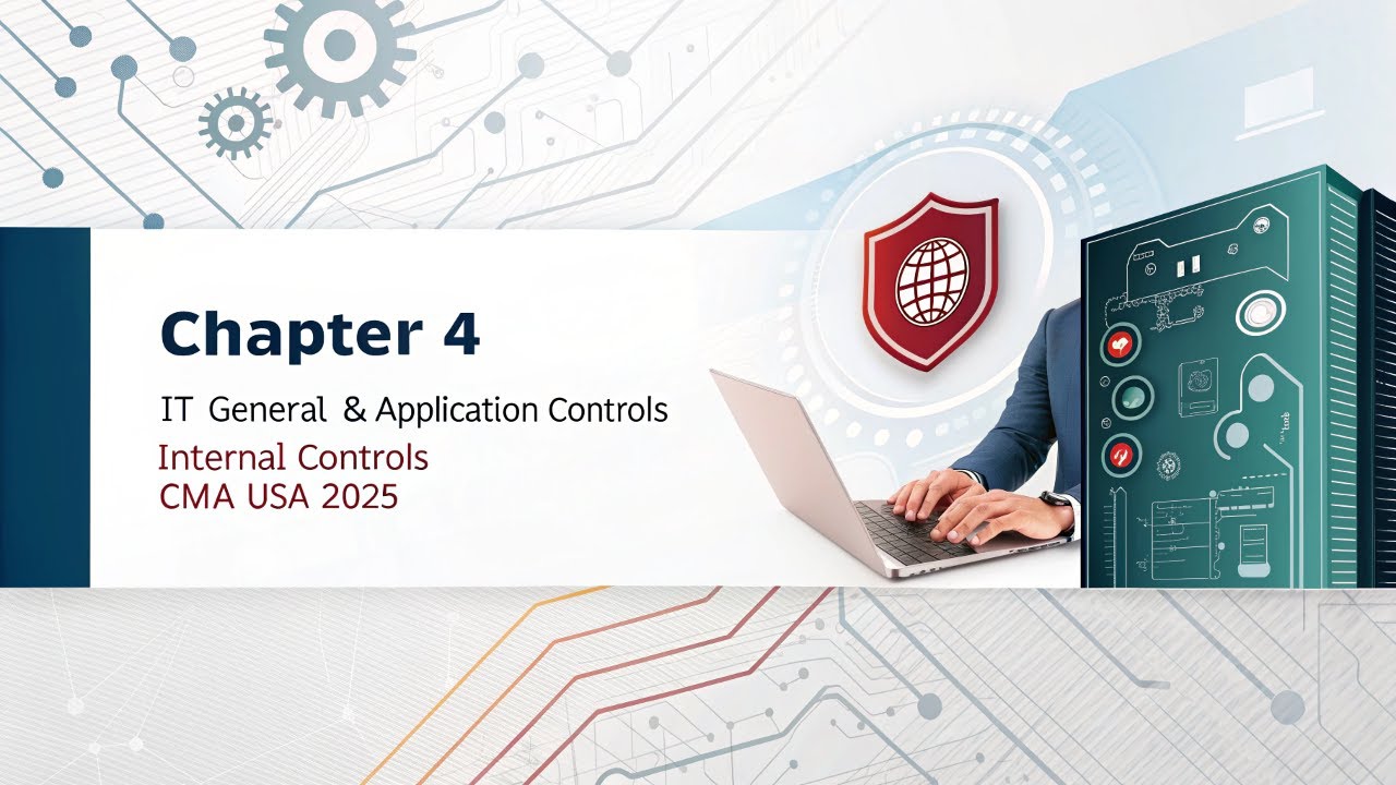 Chapter 4 – IT General & Application Controls | Internal Controls | CMA USA Part 1 2025 | Section E