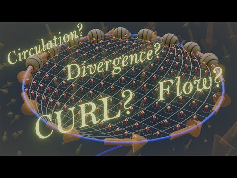What's difference between Curl? Divergence? Circulation? Flow? Flux? Work? circulation density?