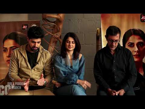 Interaction With Jennifer Winget,Tanuj Virwani & Rajat Kapoor For Their Web Series ‘Code M’