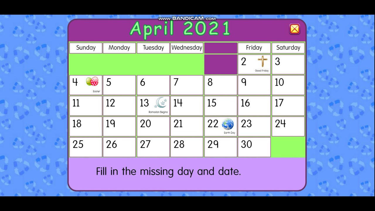 April 2021 is here