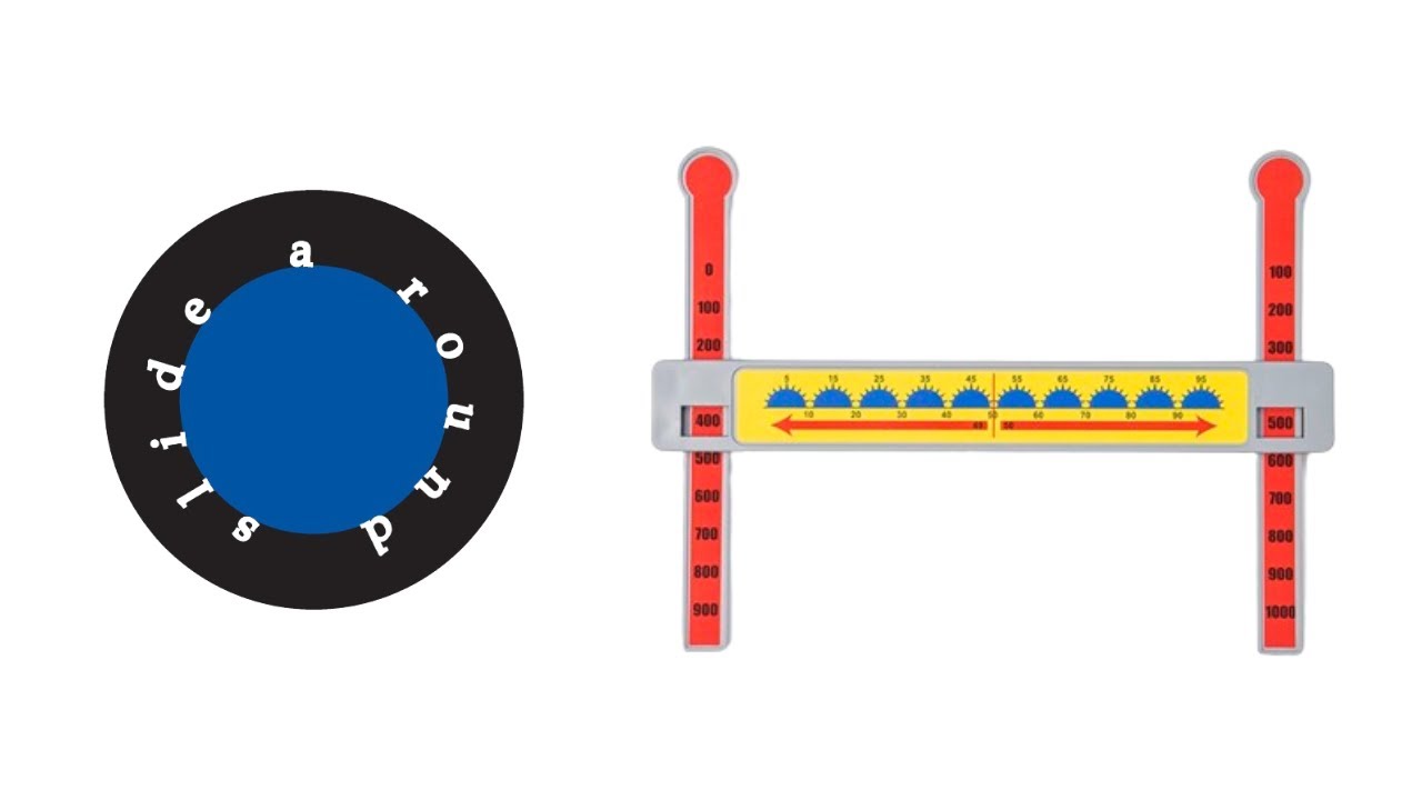 Slide A Round Math Manipulatives