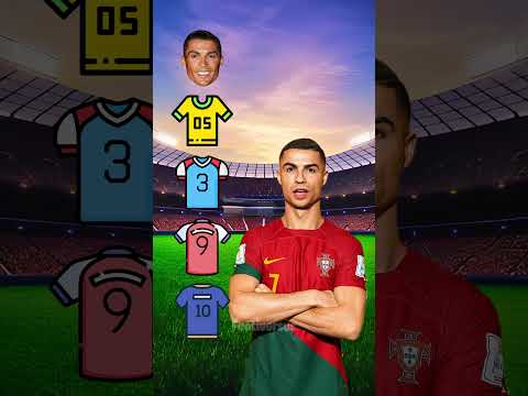 Who is the Goat of Every Jersey Number? 🥵🐐 Georgina Asks Ronaldo 🥶👽