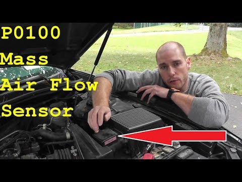 Nissan Infiniti Mass Air Flow Sensor Testing & Replacement P0100