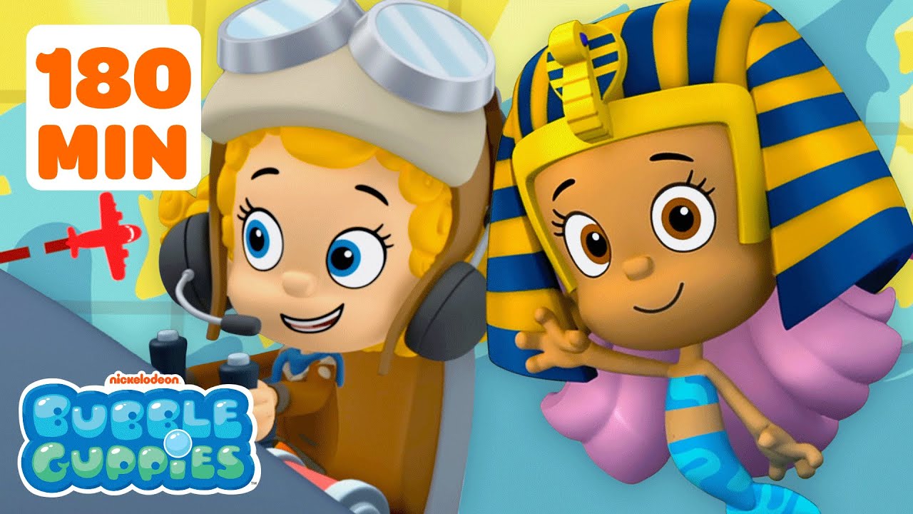 Molly & Deema Travel the All Around the World! w/ Goby, Gil & Oona | 3 Hours | Bubble Guppies