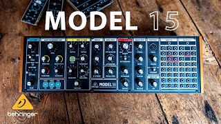 Behringer MODEL 15 Analogue Semi- Modular Synthesizer - Andertons Music Co.