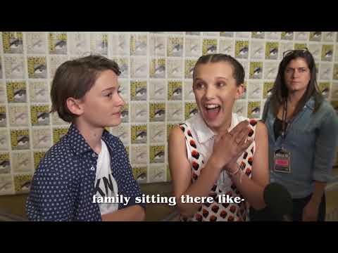 Stranger Things - Mike & Eleven's Kiss (BTS)
