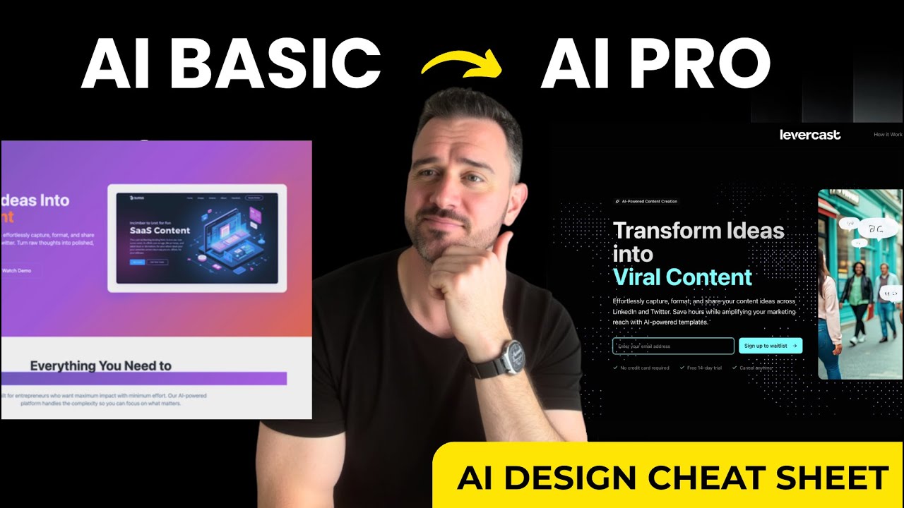 Ultimate AI Web Design Cheat Sheet