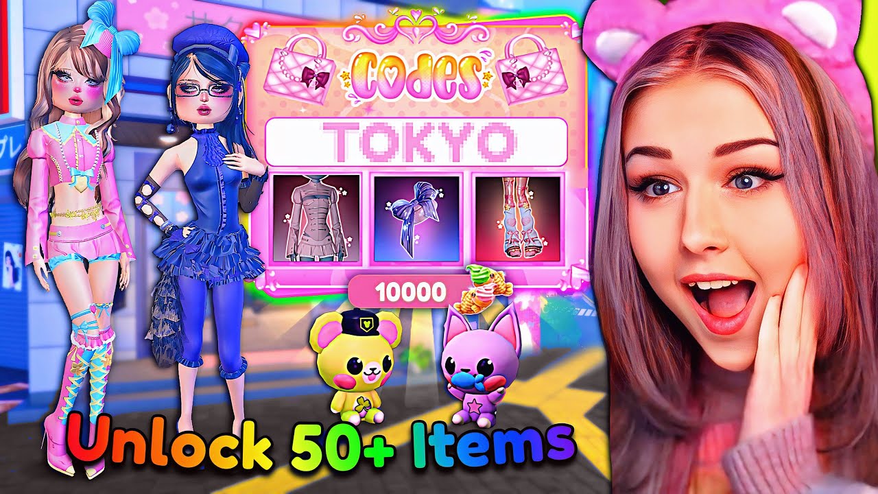 HOW To GET ALL 50+ ITEMS In TOKYO UPDATE w/ Secret LOCATIONS & CODES Gone | ROBLOX Dress to Impress
