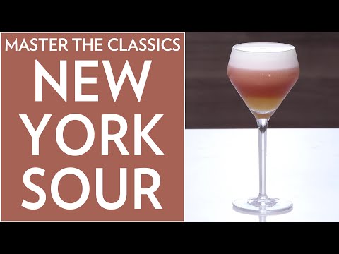 New York Sour by The Educated Barfly | Cocktail Explorer