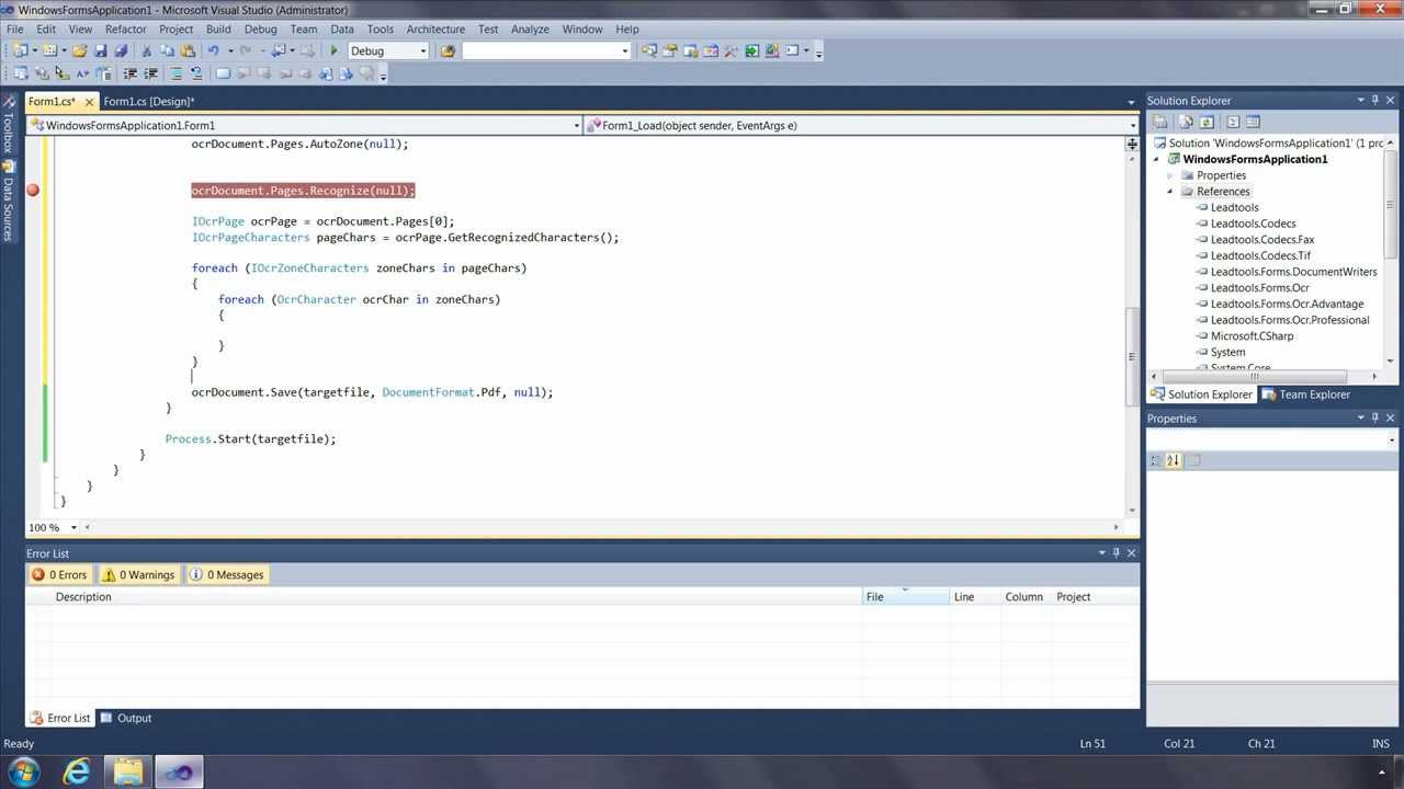 OCR SDK Features