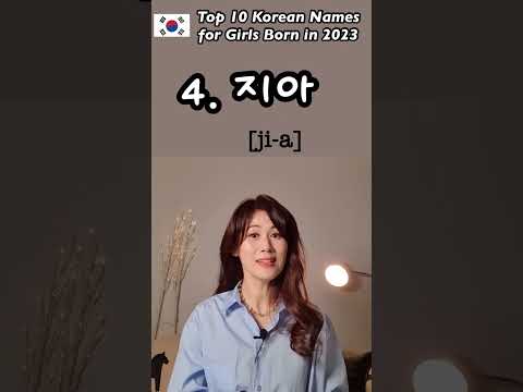 Top 10 Korean Girls’ Names #koreanname