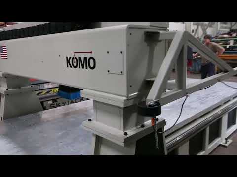 5' X 24' KOMO XL-524 4-AXIS CNC ROUTER NEW 2015