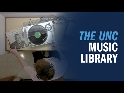 A tour of the Carolina Music Library