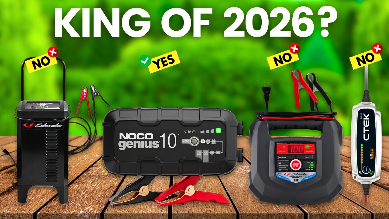 6 Best Car Battery Charger 2026