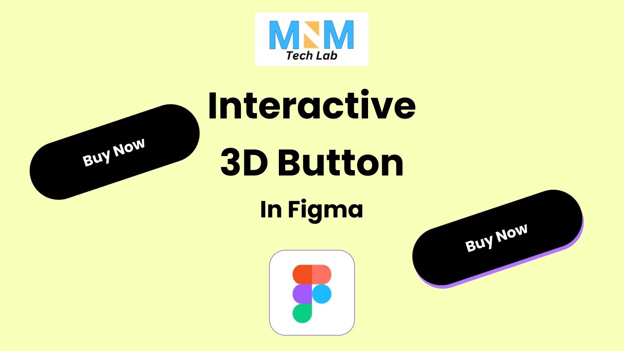 3D Bouncy Button in Figma