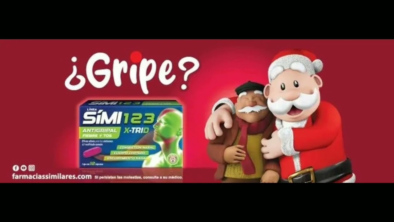 Publicidad | FARMACIAS SIMILARES (MÉXICO) : Simi 1 2 3 X-Trid - Navidad 2024