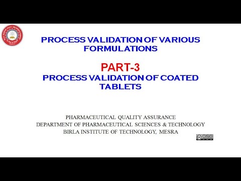 PV Module IV – Pharmaceutical Quality Assurance