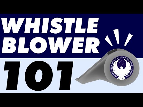Whistleblower 101