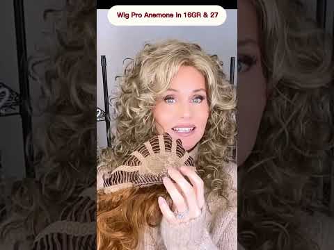 🤔HAVE YOU EVER SEEN A 3/4 WIG?🤔Meet ANEMONE by Wig Pro!🤔 #shorts