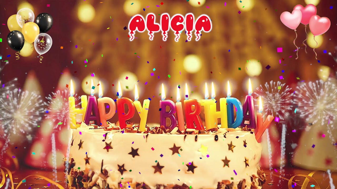 ALICIA birthday song – Happy Birthday Alicia