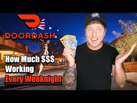 Is Doordash driving EVERY WEEKNIGHT in Australia worth it?