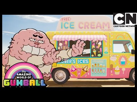 Vindictive delivery man | The Slip | Gumball | Cartoon Network