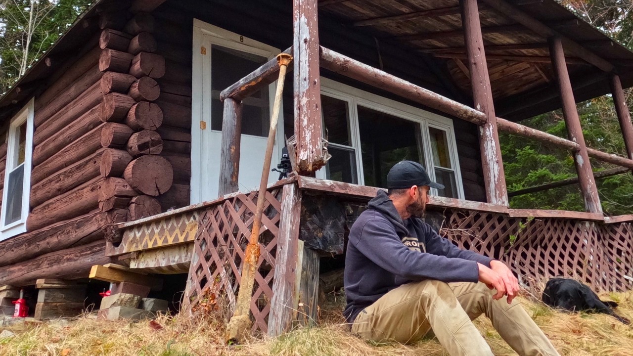 WE TOOK ON A MASSIVE PROJECT!!! | 100+ year old log cabin restoration