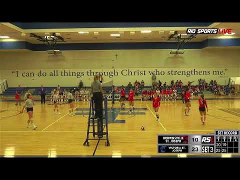 Volleyball | Brownsville Saint Joseph at Victoria Saint Joseph 10-4-22