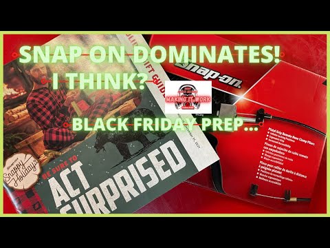 SNAP ON CATALOGUE, Dominates December REVIEW AND A TOOL HAUL, WELL 1 TOOL...DOMINATES?