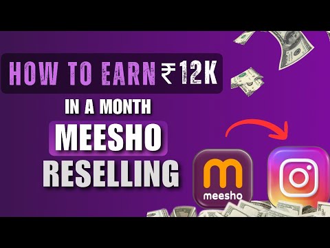 How to earn 12k+ from meesho |Instagram dropshipping business |earn money