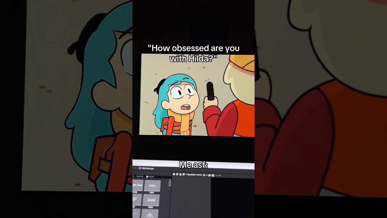 Someone stop me 🙅‍♂️ (you can't) #hilda #hildatheseries