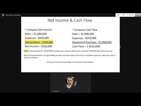 Net Income vs Cash Flow w/ Financial Wizard | M&A Podcast